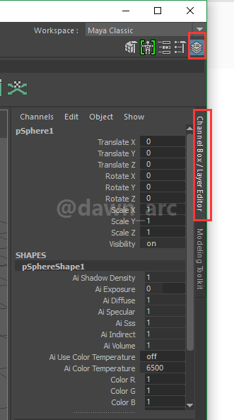 [Maya]常用快捷键和基础操作